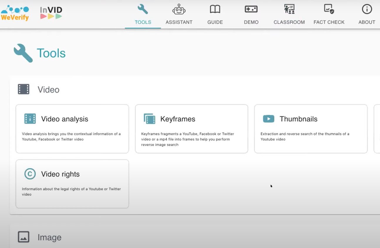 InVID-WeVerify verification plugin - CEDMO