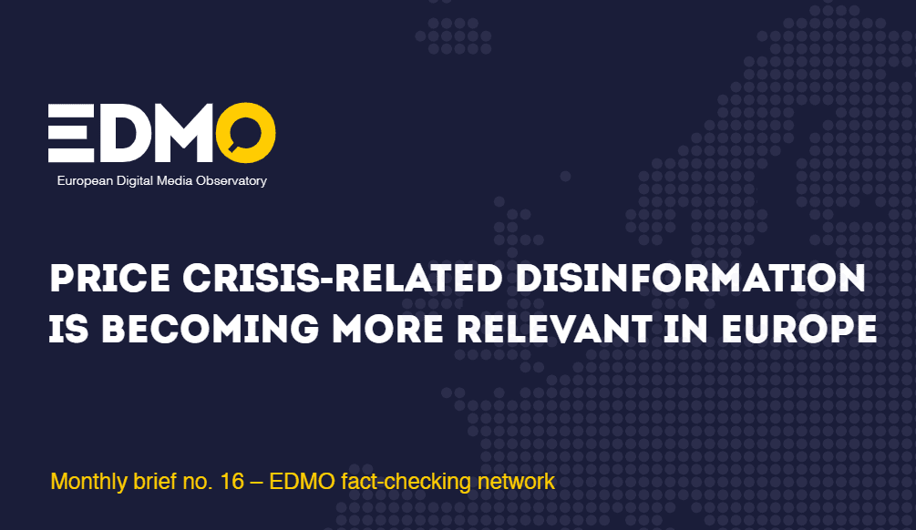 EDMO’s Fact-checking Brief (October 2022) - CEDMO
