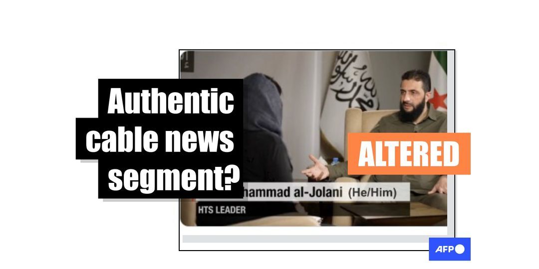 CNN chyron listing Syrian rebel leader's pronouns is fake - CEDMO